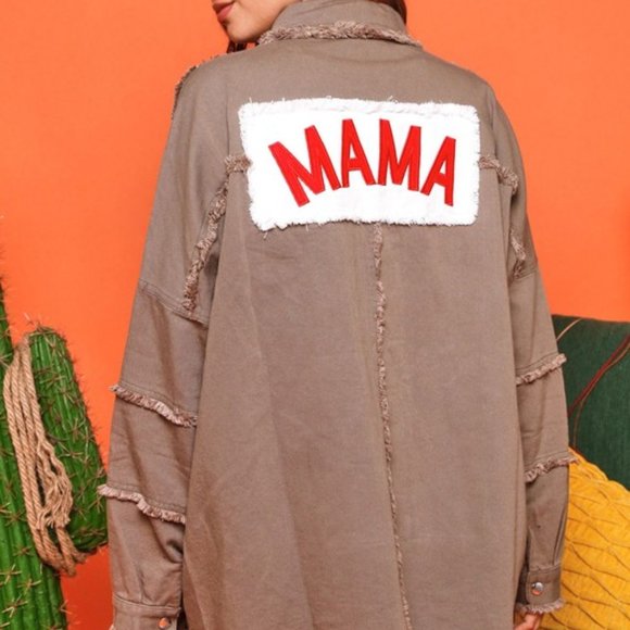 Fantastic Fawn | Jackets & Coats | Fantastic Fawn Nwt Mama Patch ...